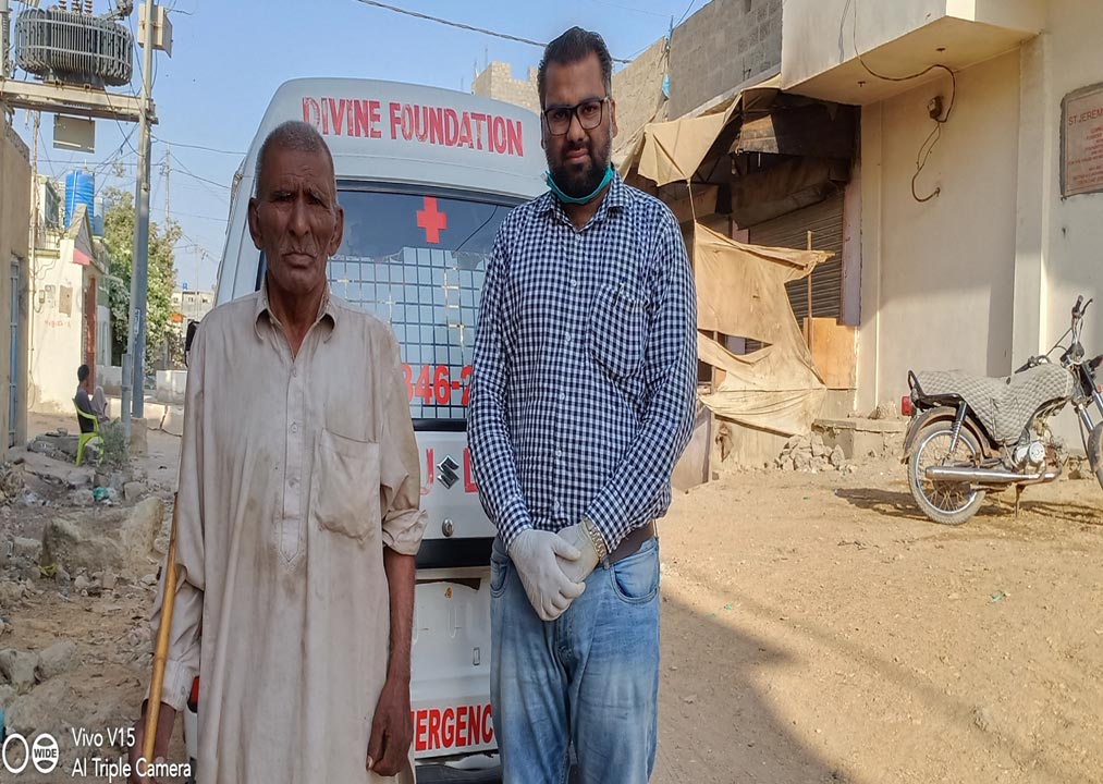 Distribution of Food & Groceries – The Divine Foundation